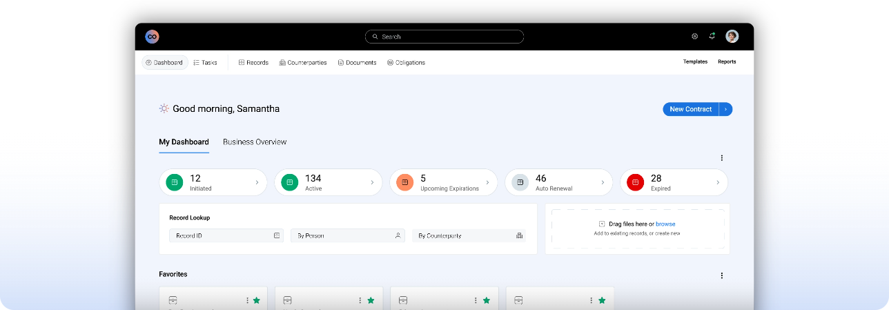 Contracts 365 | Request Demo-Support (The Workflow)